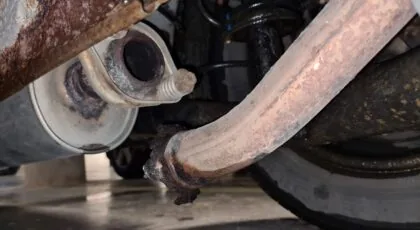 Muffler / Exhaust Pipe Fell Off? Is It Safe to Drive Like That?